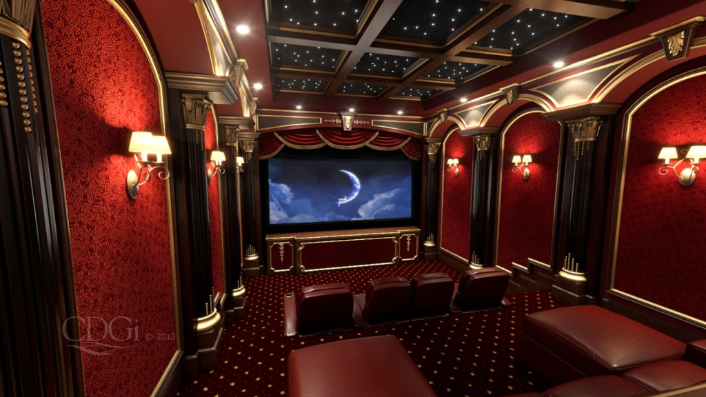 getting started front wall elevation - www.cinemadesigngroup.com